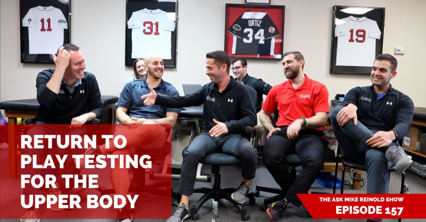 Return to Play Testing for the Upper Body - Mike Reinold