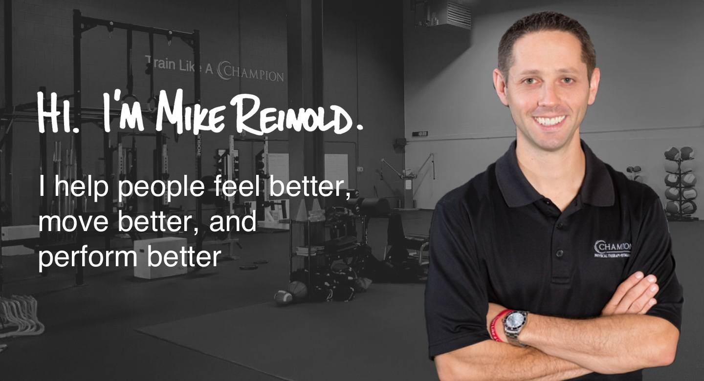 Contact Options - Mike Reinold Feel, Move and Perform Better